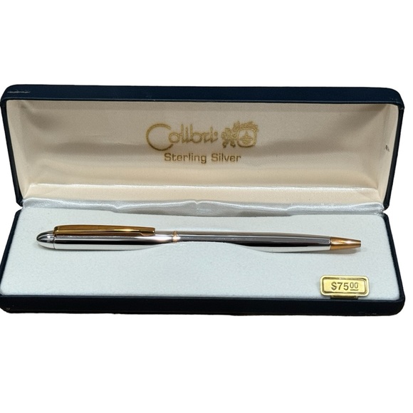 Colibri | Accessories | Vintage Colibri Sterling Silver Ballpoint Pen ...